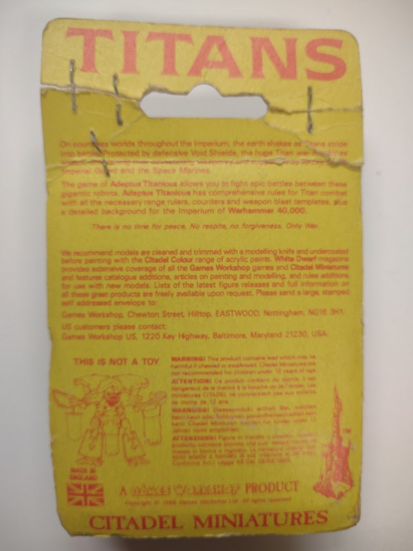 Titans: Imperial Battletank - Citadel Miniatures – MantisGamingStudios