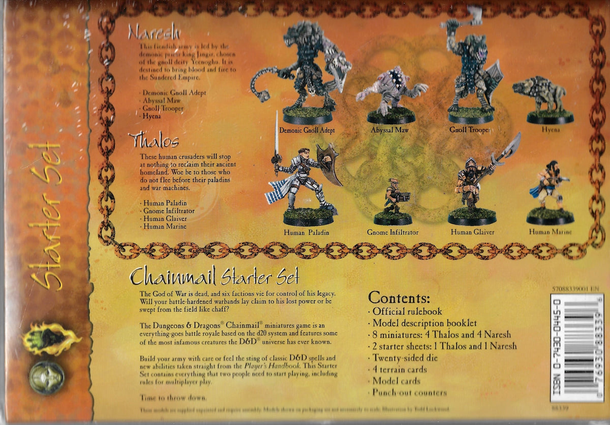 Dungeons & Dragons Chainmail Miniature Game Starter Set ...