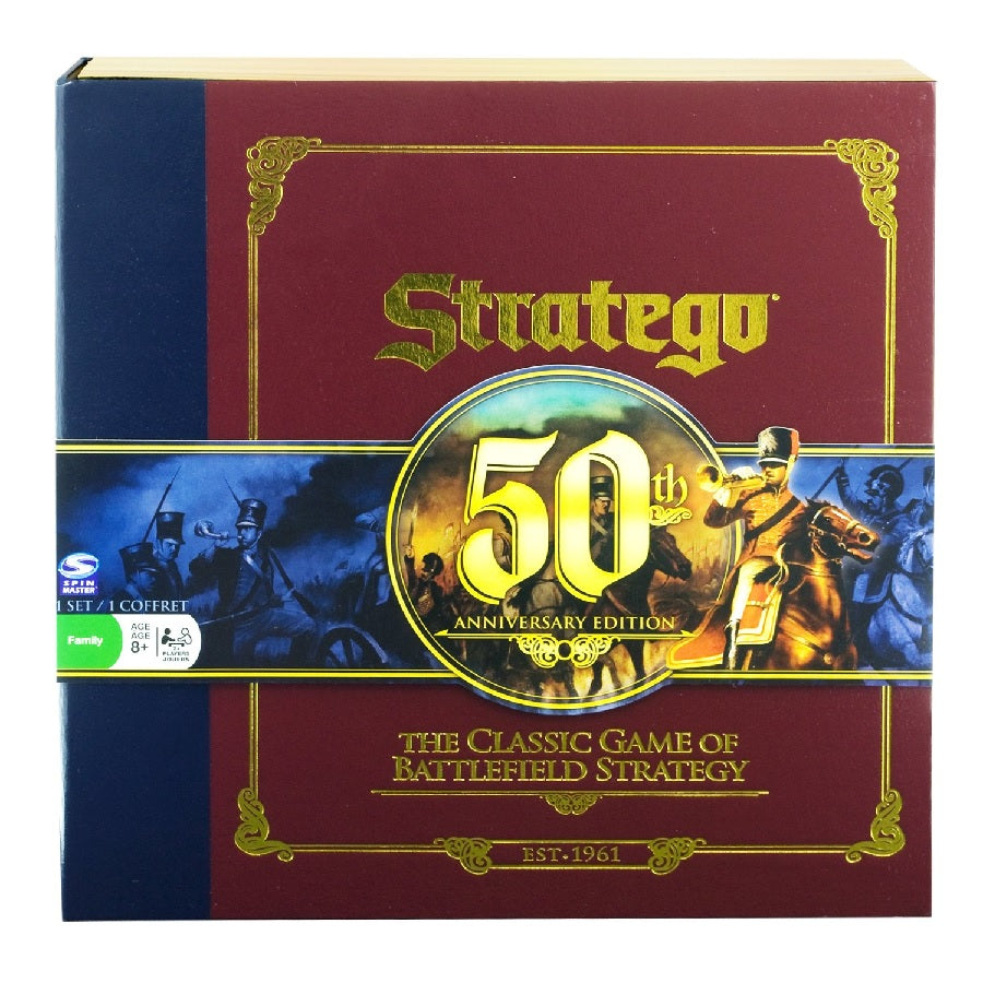 Stratego 50th Anniversary Edition - Spinmaster – MantisGamingStudios