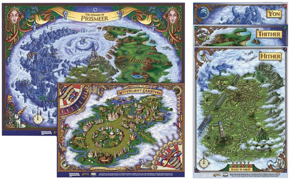 The Wild Beyond the Witchlight Map Set - Dungeons & Dragons ...